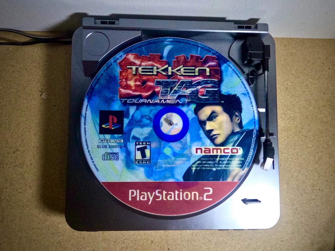 Tekken Tag Tournament Vinyl Record Slipmat: 12” Felt DJ Pad - Etsy
