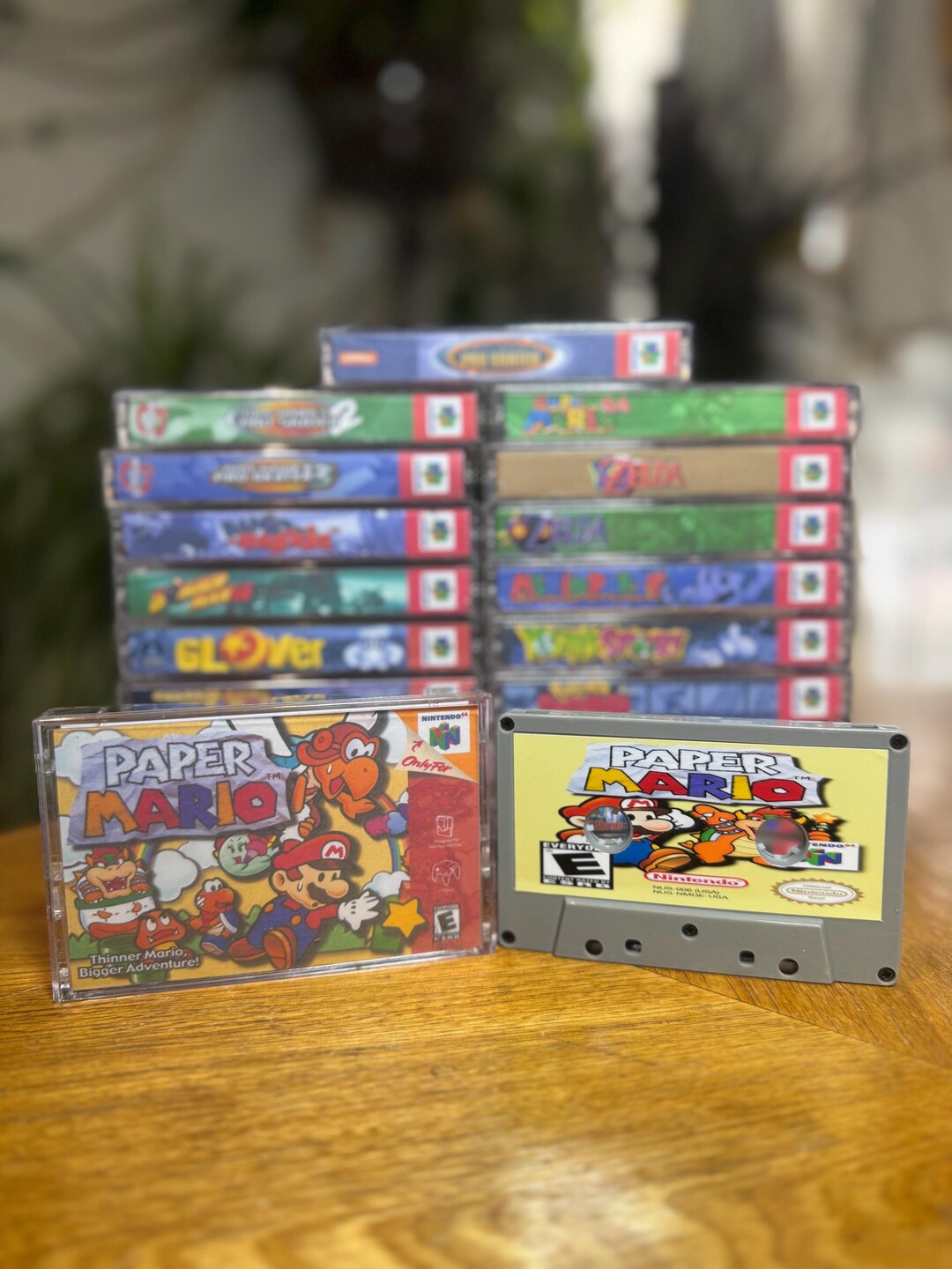Paper Mario Nintendo N64 Soundtrack Cassette Tape - Etsy
