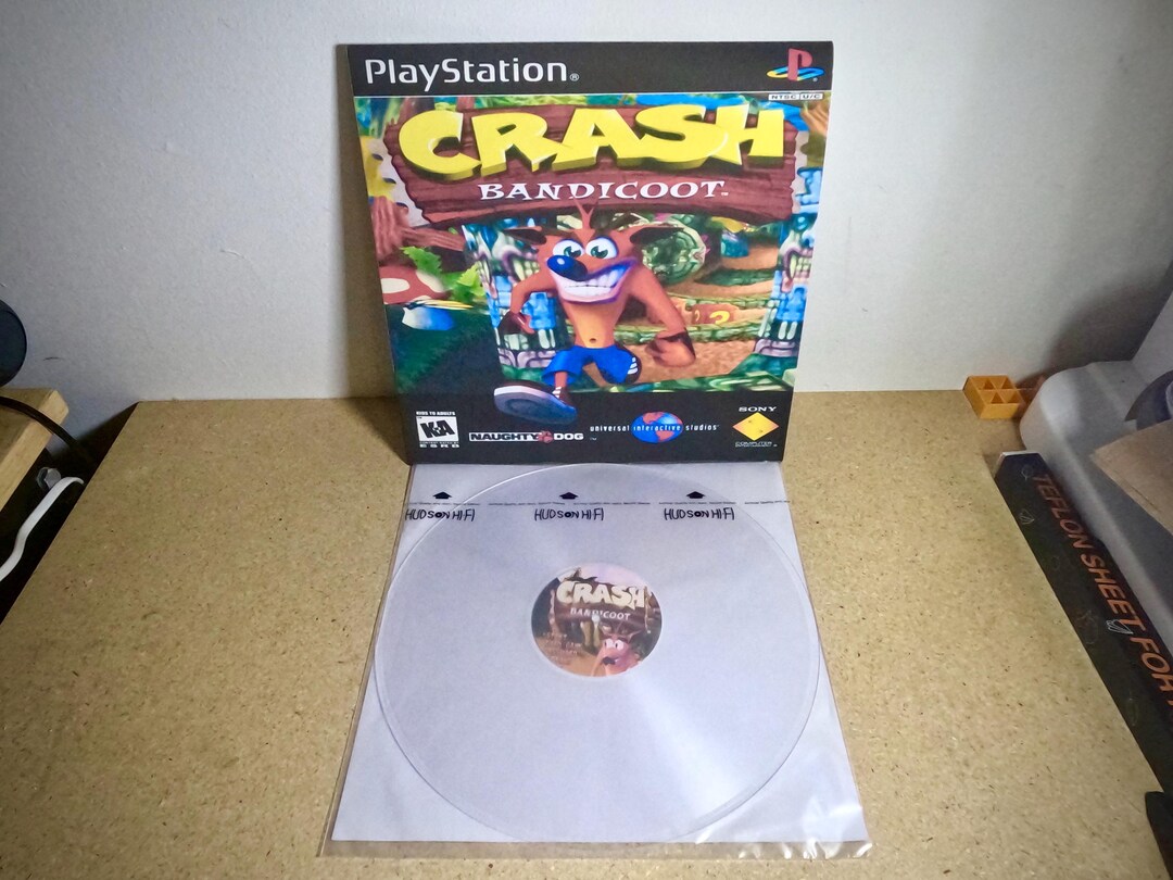 Crash Bandicoot Playstation PS2 Soundtrack Vinyl Record - Etsy