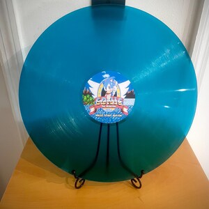 Sonic the Hedgehog 1 Sega Genesis Soundtrack “sonic Blue Variant” Vinyl ...