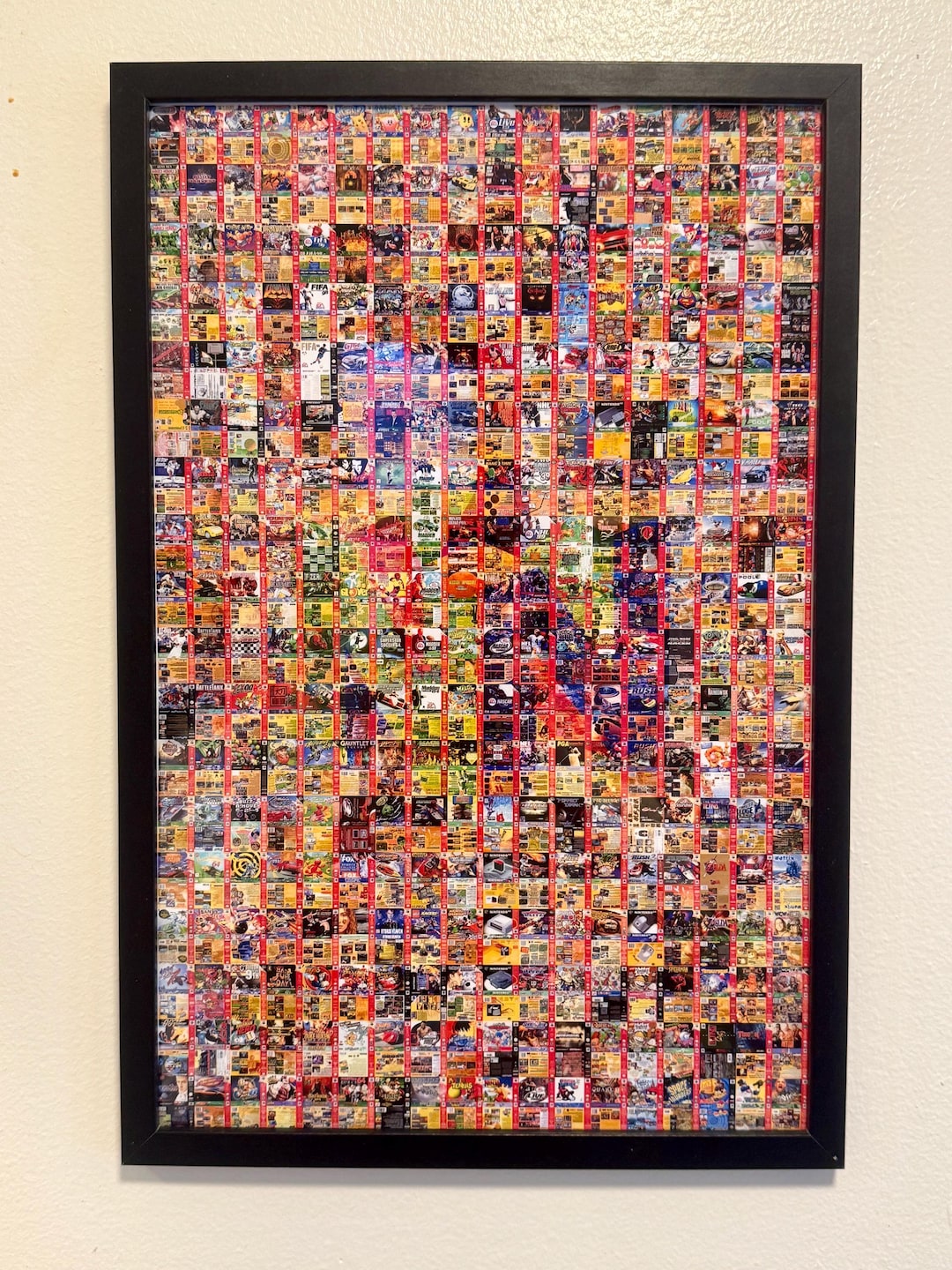 Framed Nintendo N64 Every Game Box Art Poster 11 X 17 - Etsy