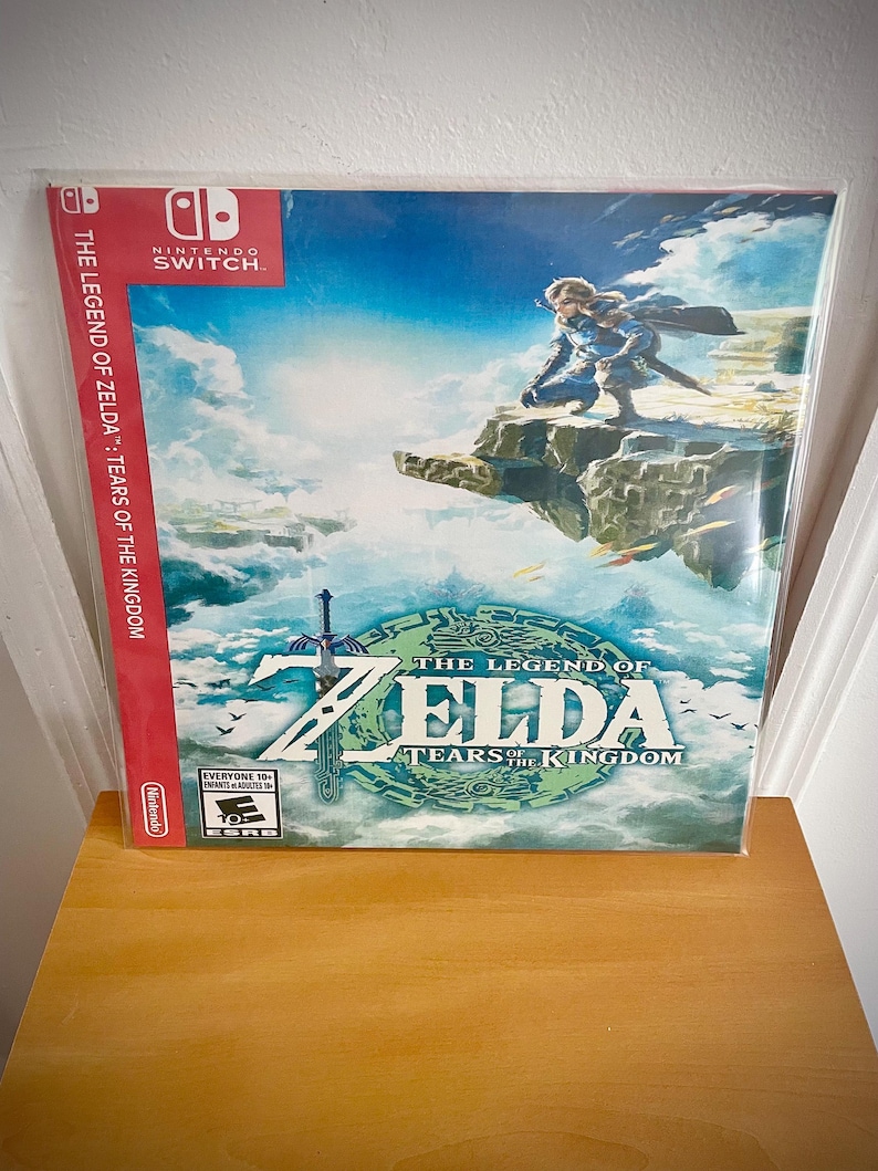 Zelda Split BOTW/TOTK Nintendo Soundtrack Vinyl Record - Etsy
