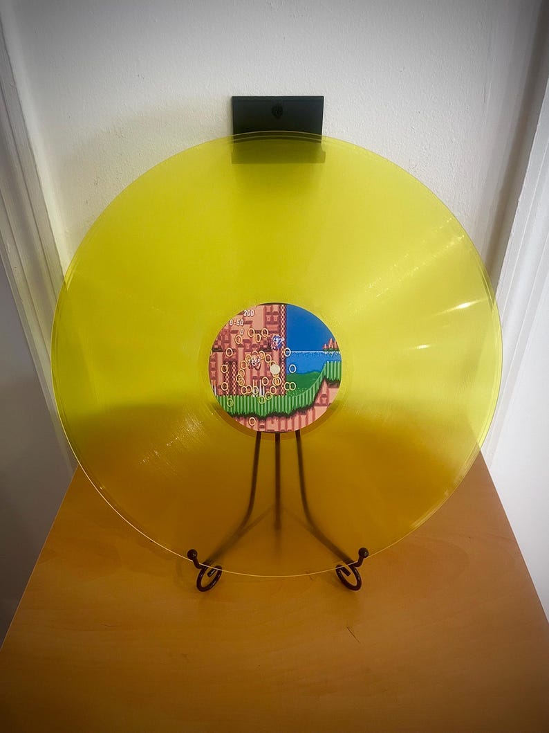 Sonic the Hedgehog 2 Sega Genesis Soundtrack “tails Yellow Variant ...