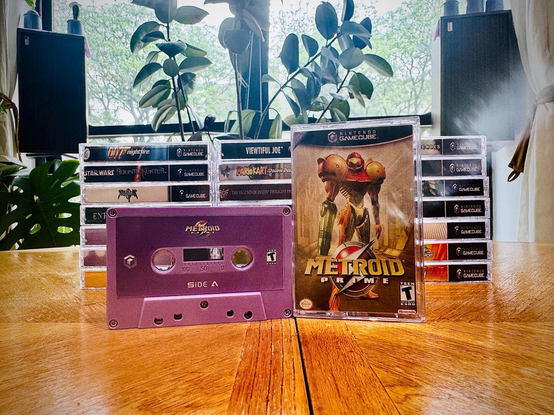 Metroid Prime Gamecube Soundtrack Cassette Tape - Etsy
