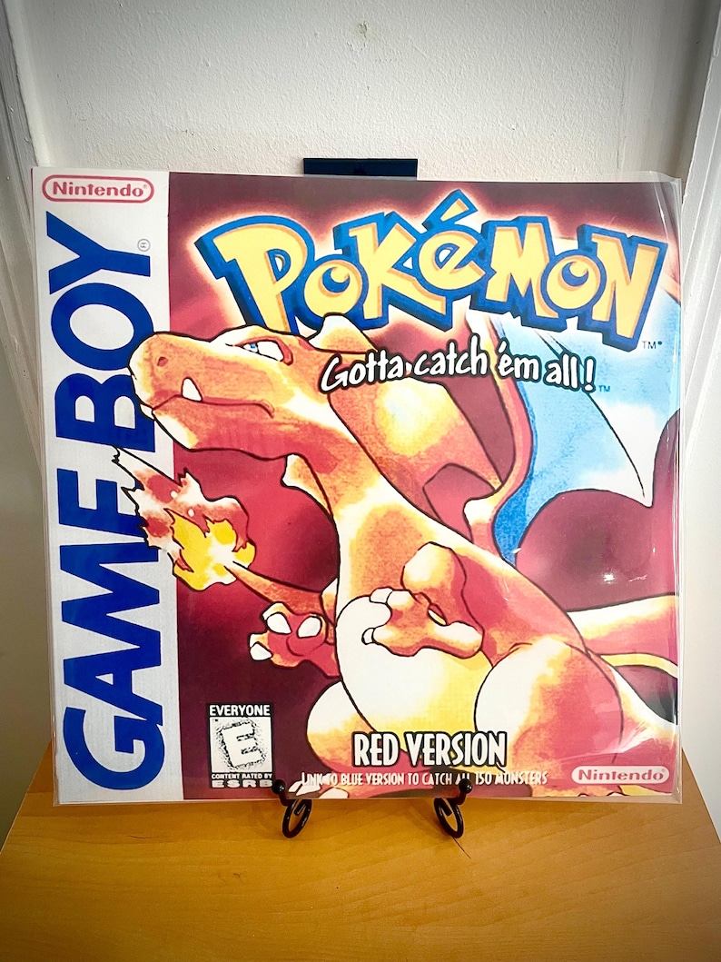 Pokemon Red Nintendo Gameboy Soundtrack Vinyl Record - Etsy