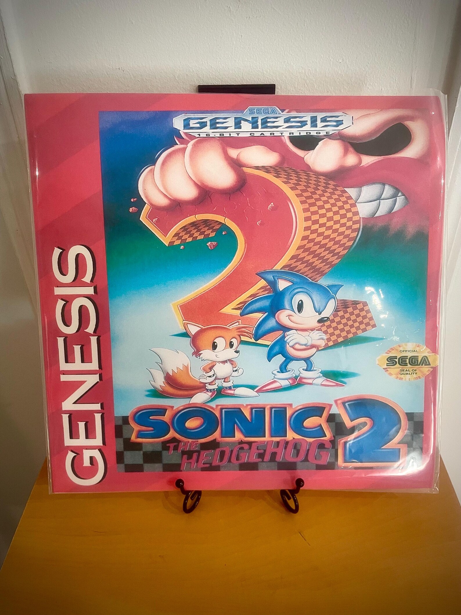 Sonic the Hedgehog 2 Sega Genesis Soundtrack “tails Yellow Variant ...