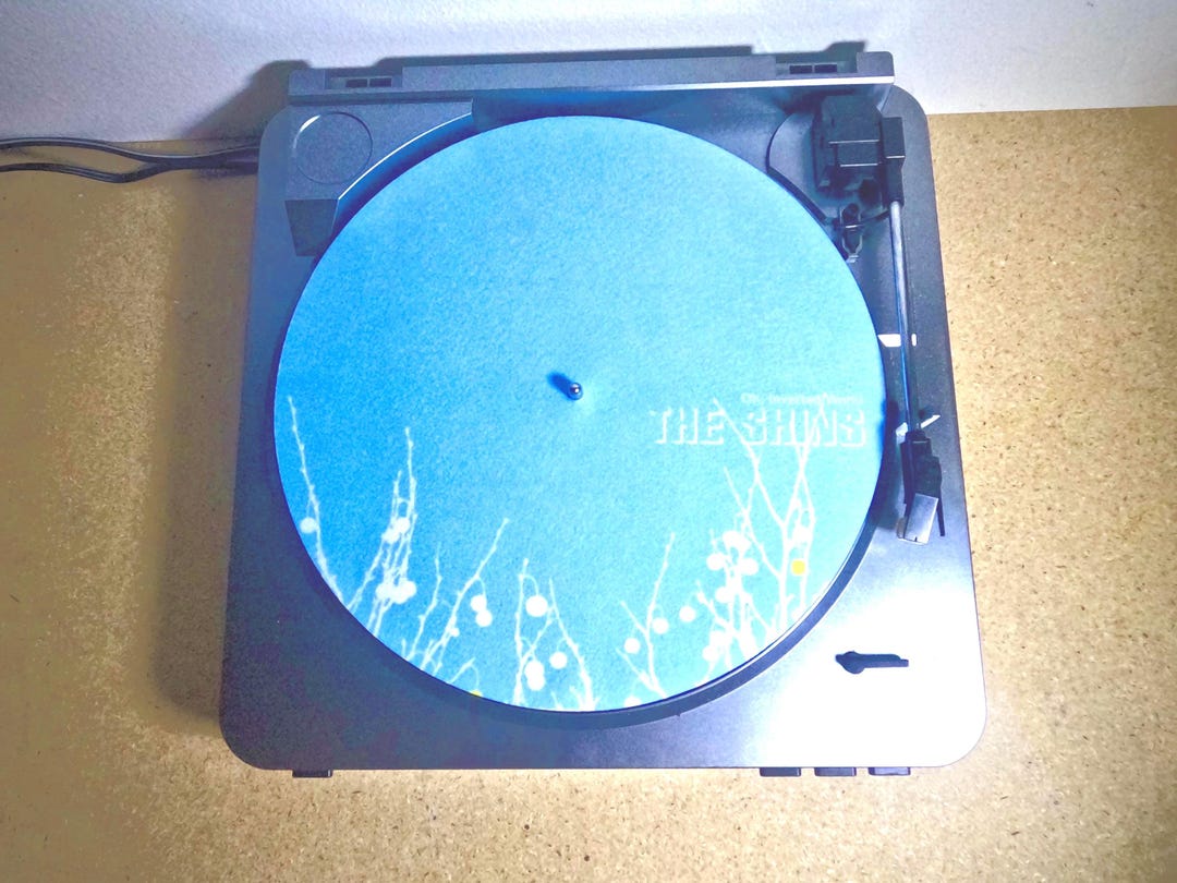 Custom Vinyl Record Player 12” Slipmat DJ Pad “the Shins - Oh, Inverted ...