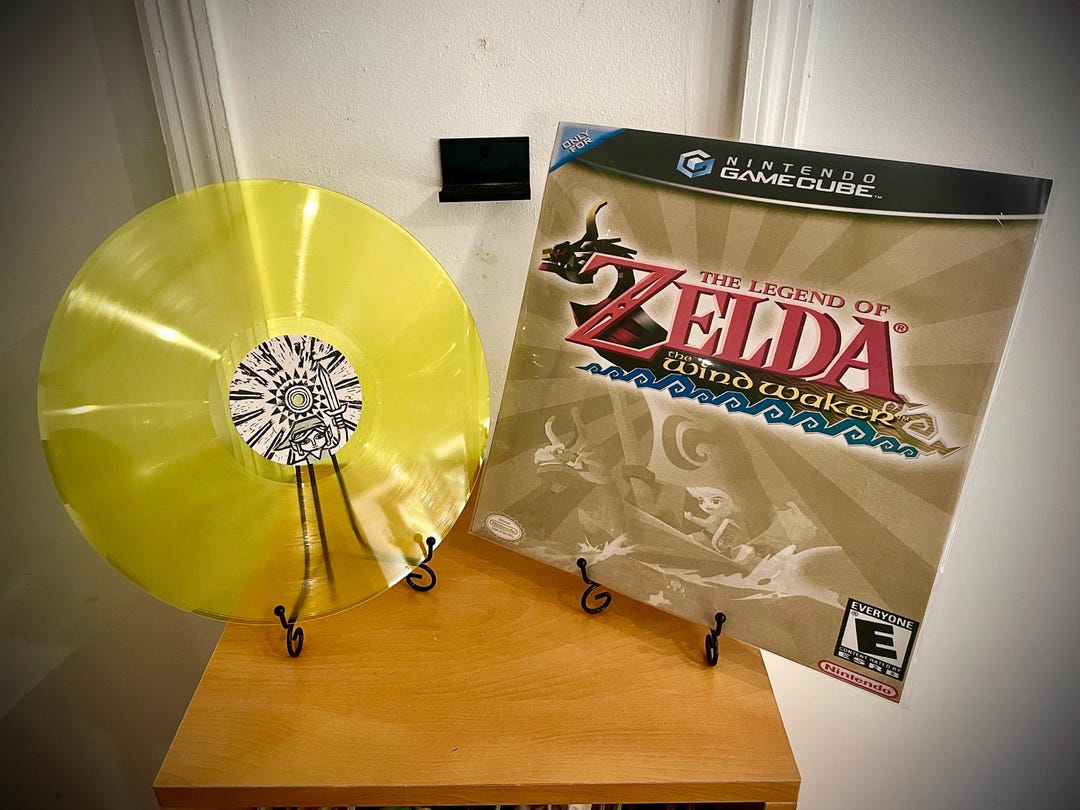 The Legend of Zelda: the Windwaker Nintendo Gamecube Soundtrack Vinyl ...