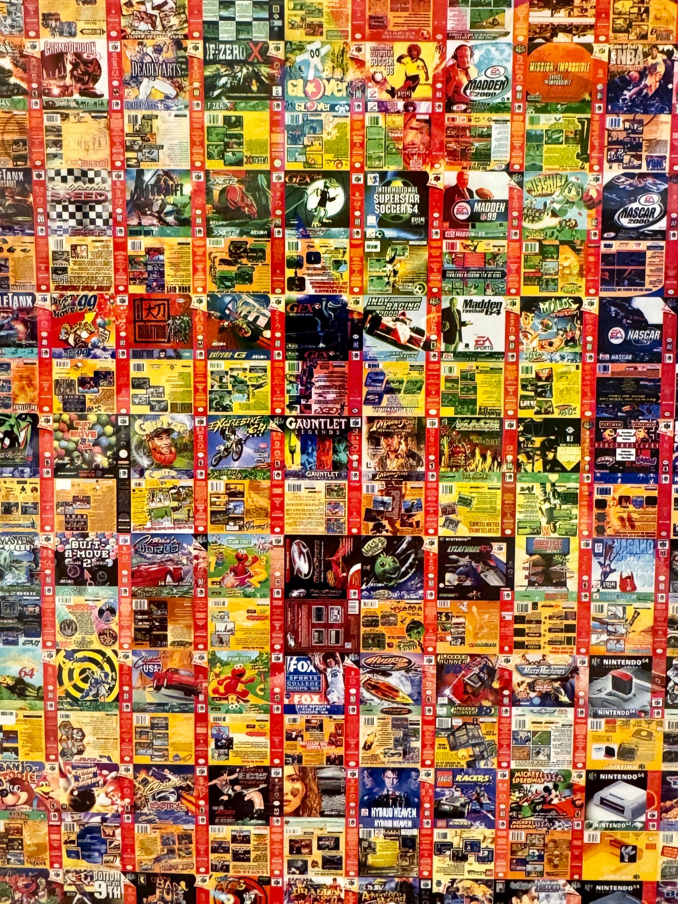 Framed Nintendo N64 Every Game Box Art Poster 11 X 17 - Etsy