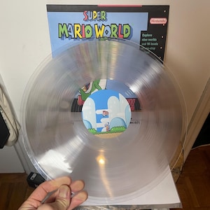 Super Mario World Nintendo Soundtrack Vinyl Record - Etsy