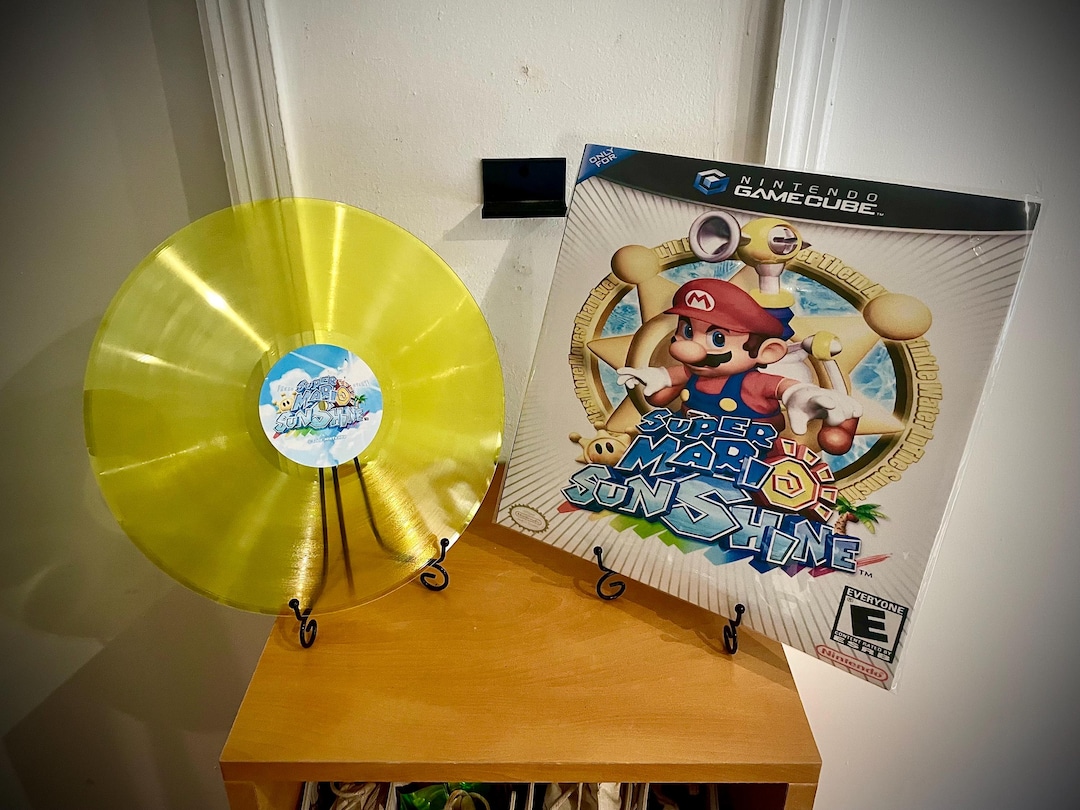 Super Mario Sunshine Nintendo Gamecube Soundtrack Vinyl Record - Etsy