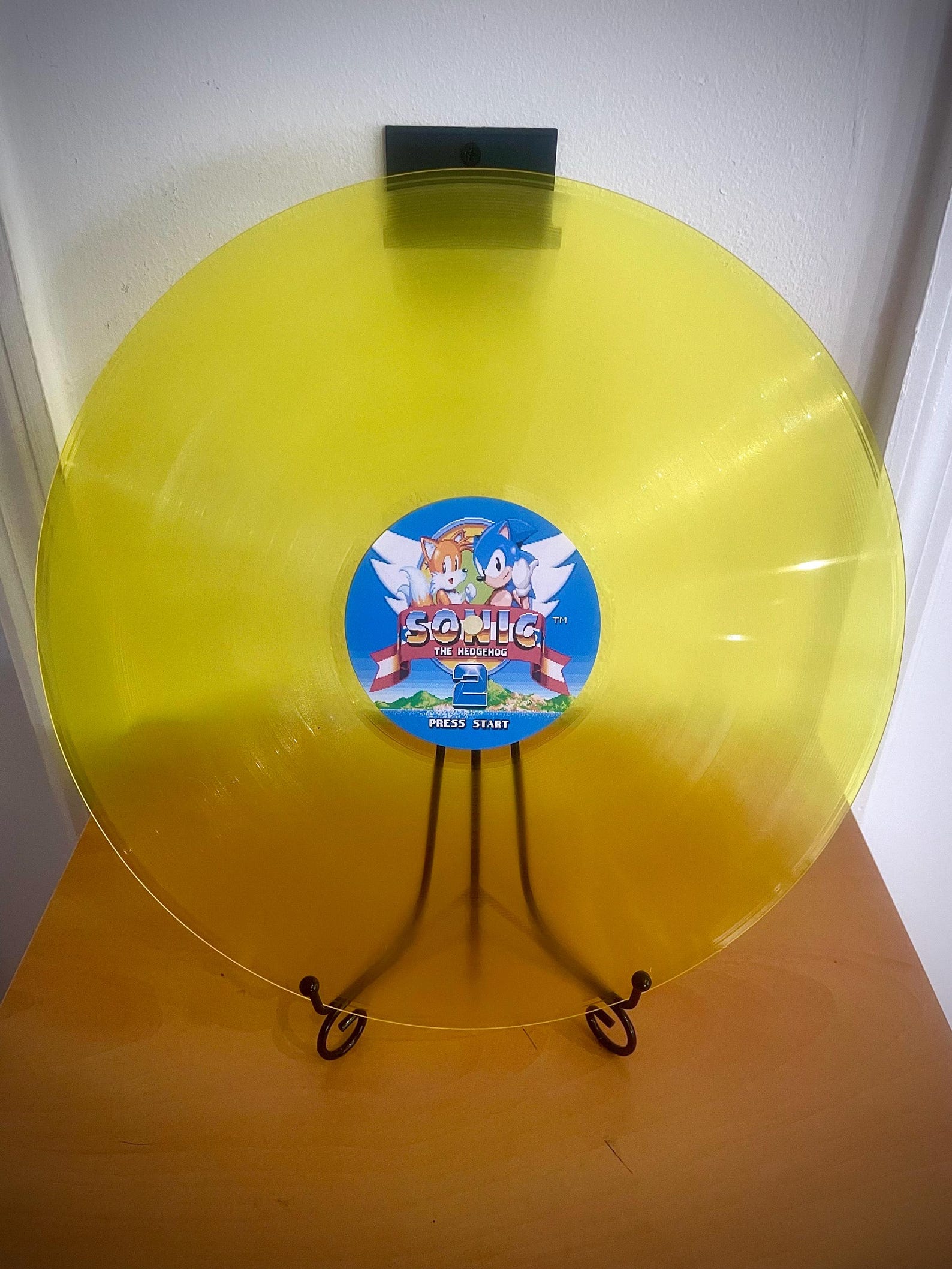 Sonic the Hedgehog 2 Sega Genesis Soundtrack “tails Yellow Variant ...