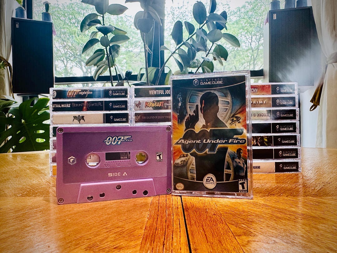 007 Agent Under Fire Gamecube Soundtrack Cassette Tape - Etsy