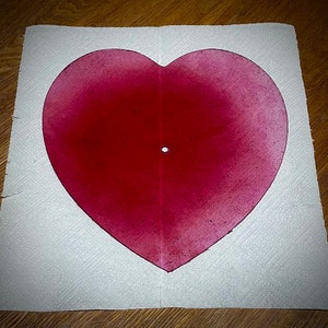 Custom Made Heart Shaped Record 7"/12" 33/45 Rpm - Your Music on A ...