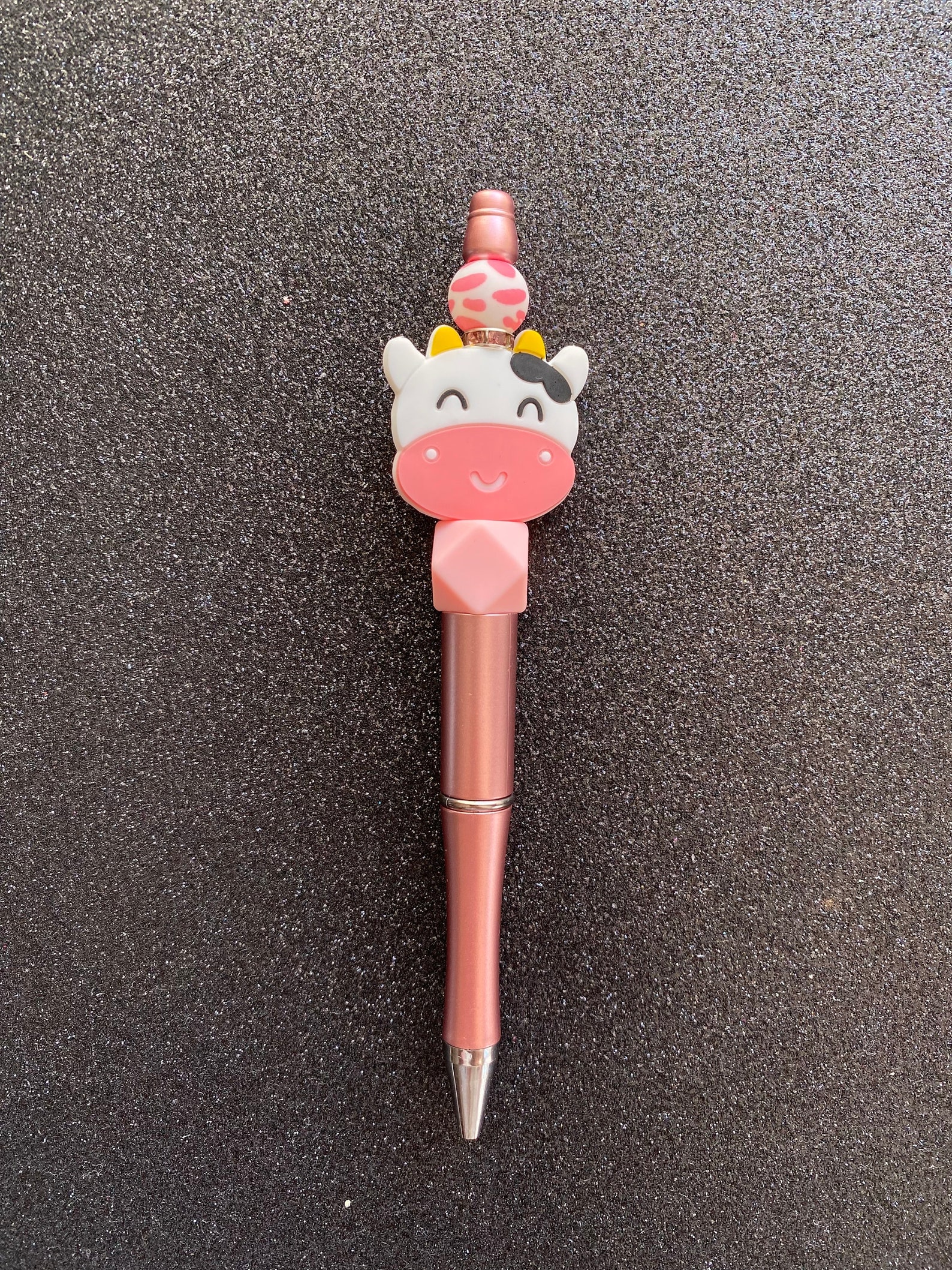 Cow Pen Cute Cow Beaded Pen Farm Back to School, Office Accessories - Etsy