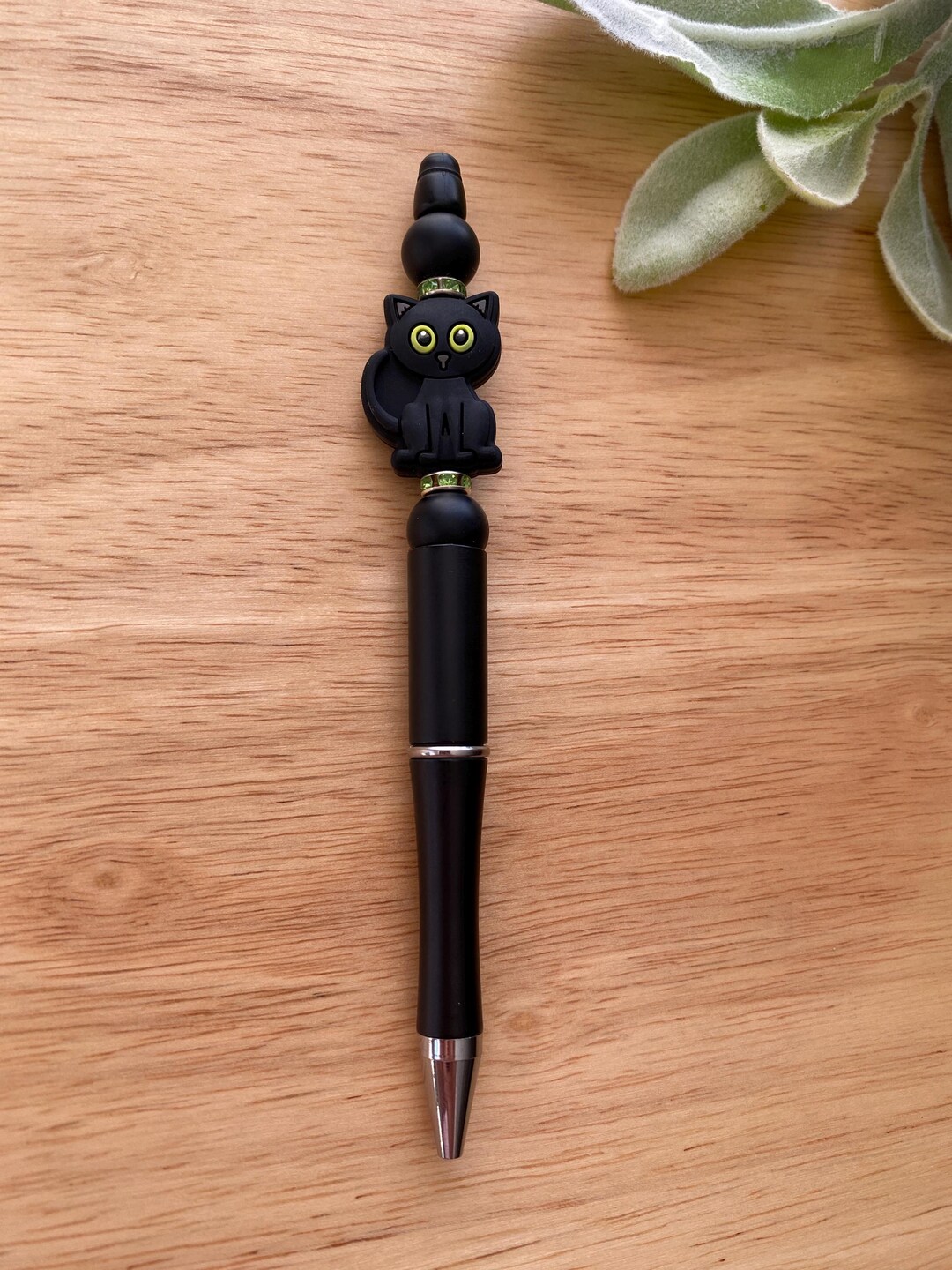 Halloween Pen| Black Cat Pen | Spooky Vibes , Office Accessories - Etsy