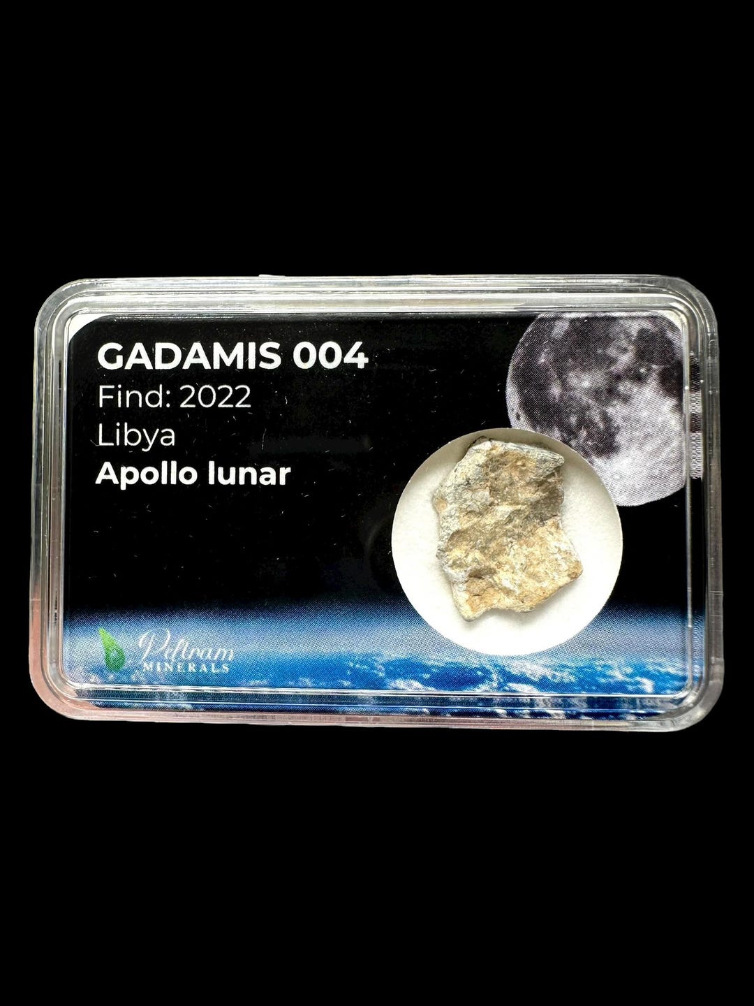 Lunar Meteorite Gadamis 004 – 0,9g – Libya - Etsy