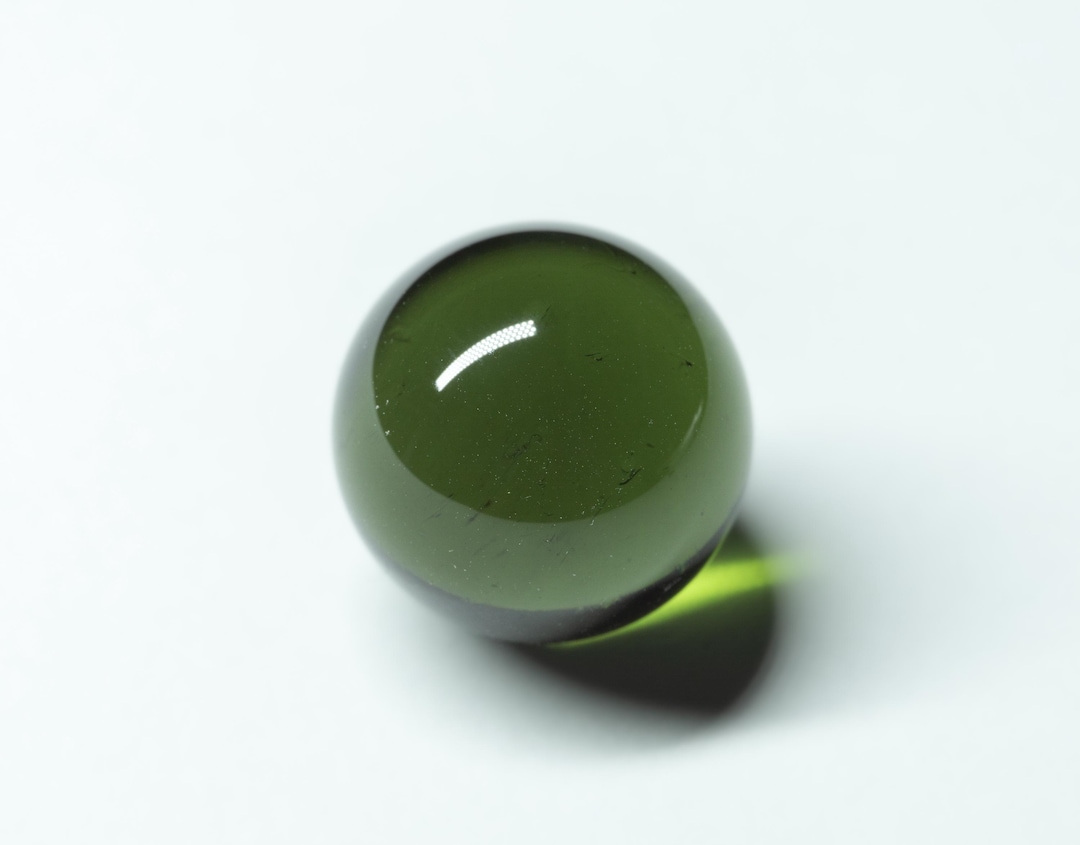 Faceted Moldavite – Sphere - Etsy