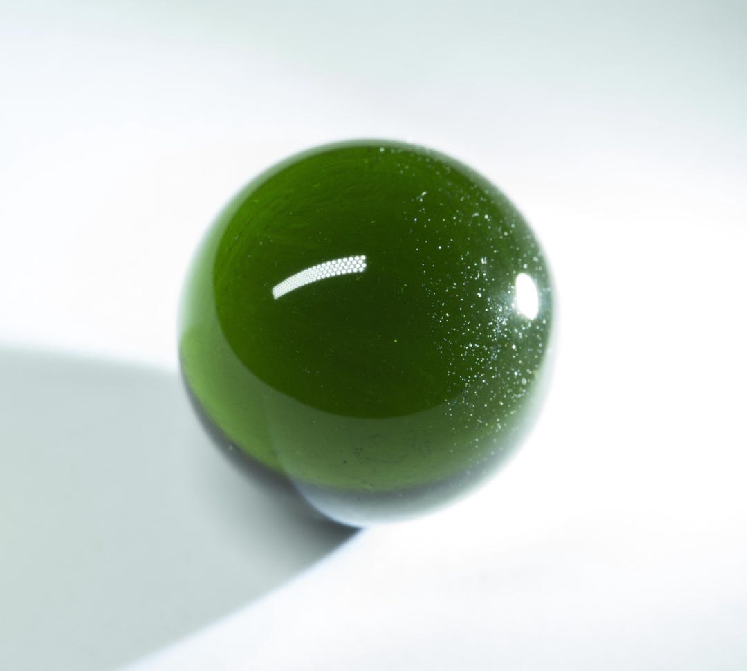 Faceted Moldavite – Sphere - Etsy