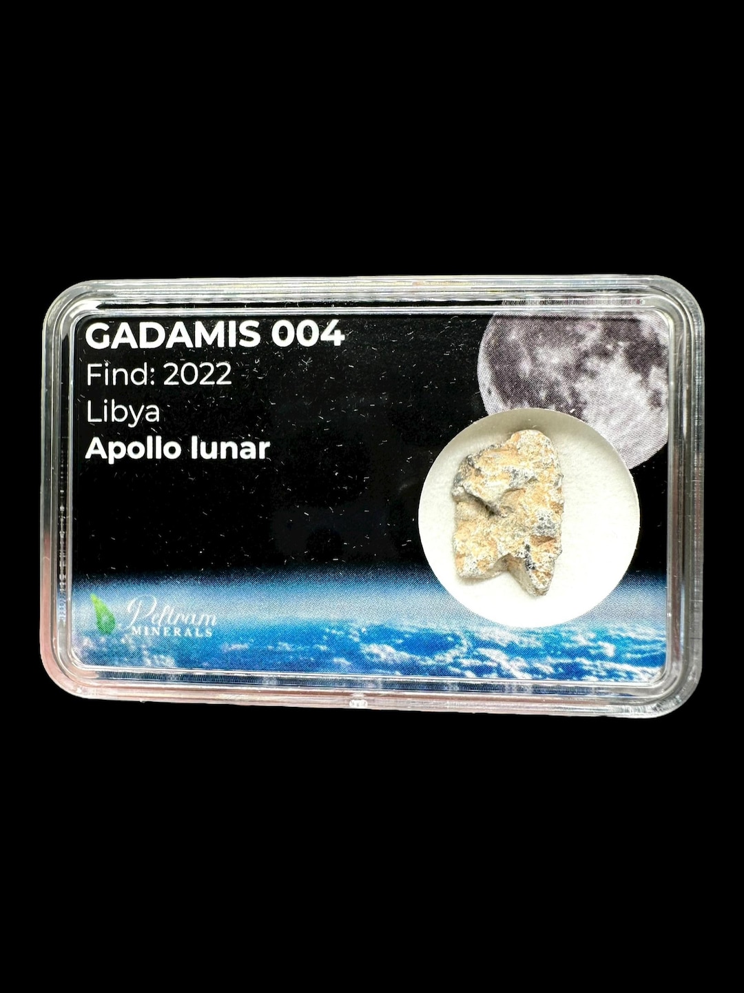 Lunar Meteorite Gadamis 004 – 0,9g – Libya - Etsy