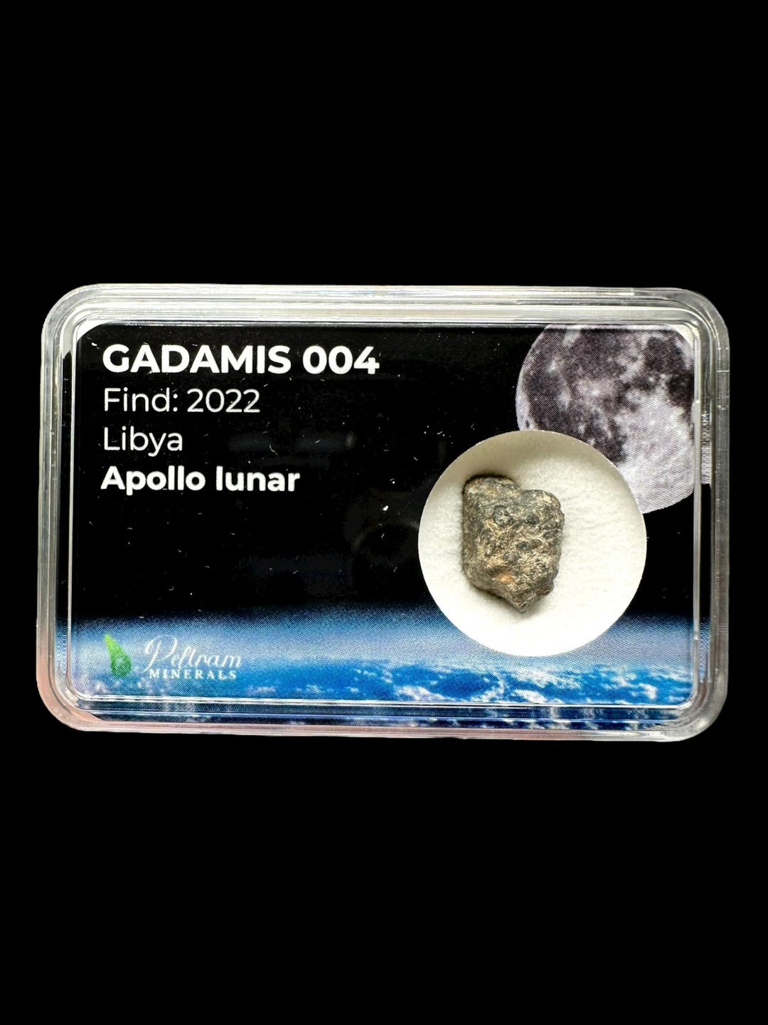 Lunar Meteorite Gadamis 004 – 1,1g – Libya - Etsy