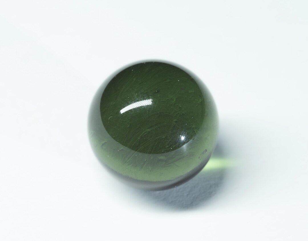 Faceted Moldavite – Sphere - Etsy