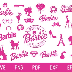 Barbie Svg - Etsy