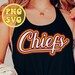 Chiefs Svg, Chiefs Png, Custom Mascot Png, Custom Text Png, Custom Text ...