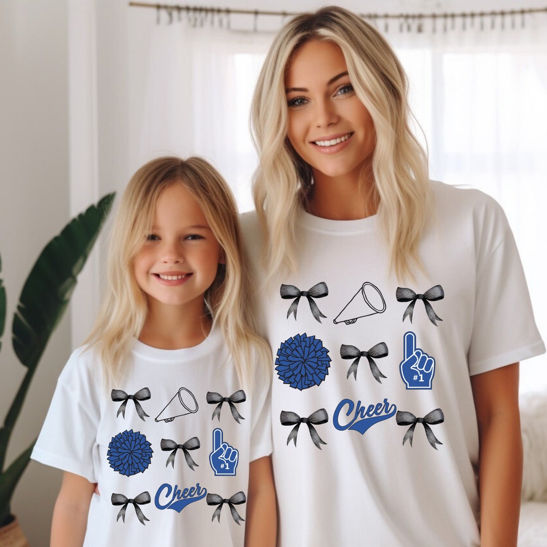Custom Cheer Shirt, Custom Cheer Mom Tee, Cheerleader Gift for Her ...