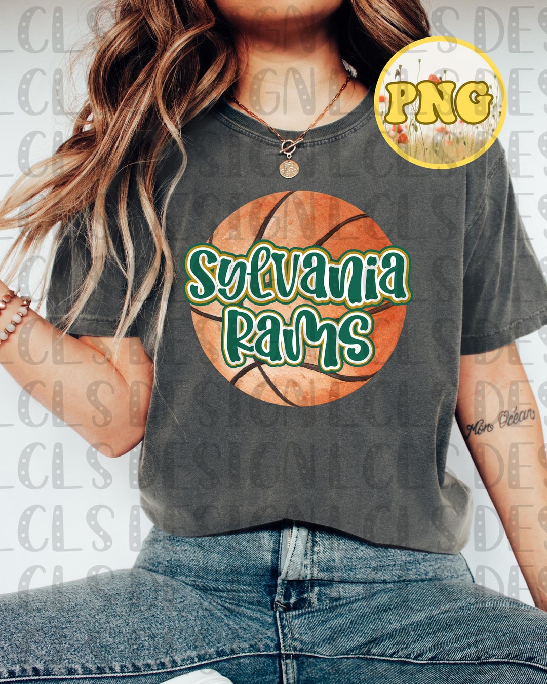 Custom Sylvania Png, Basketball Png, Custom Basketball Team Png, Rams ...