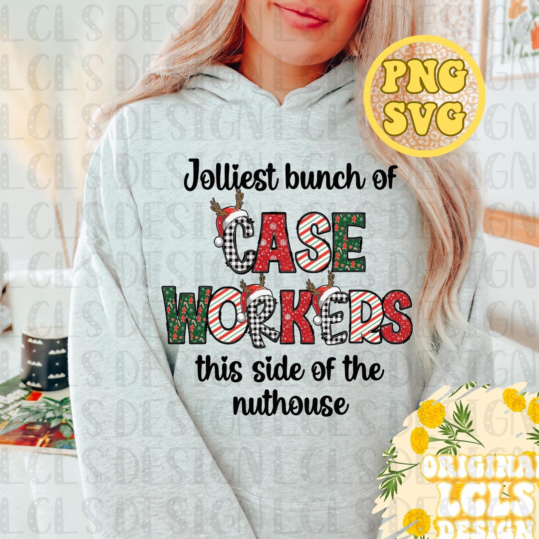 Case Worker Png, Case Worker Svg, Case Management Png, Retro Christmas ...