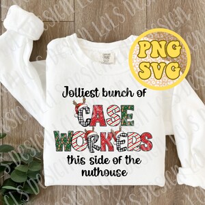 Case Worker Png, Case Worker Svg, Case Management Png, Retro Christmas ...