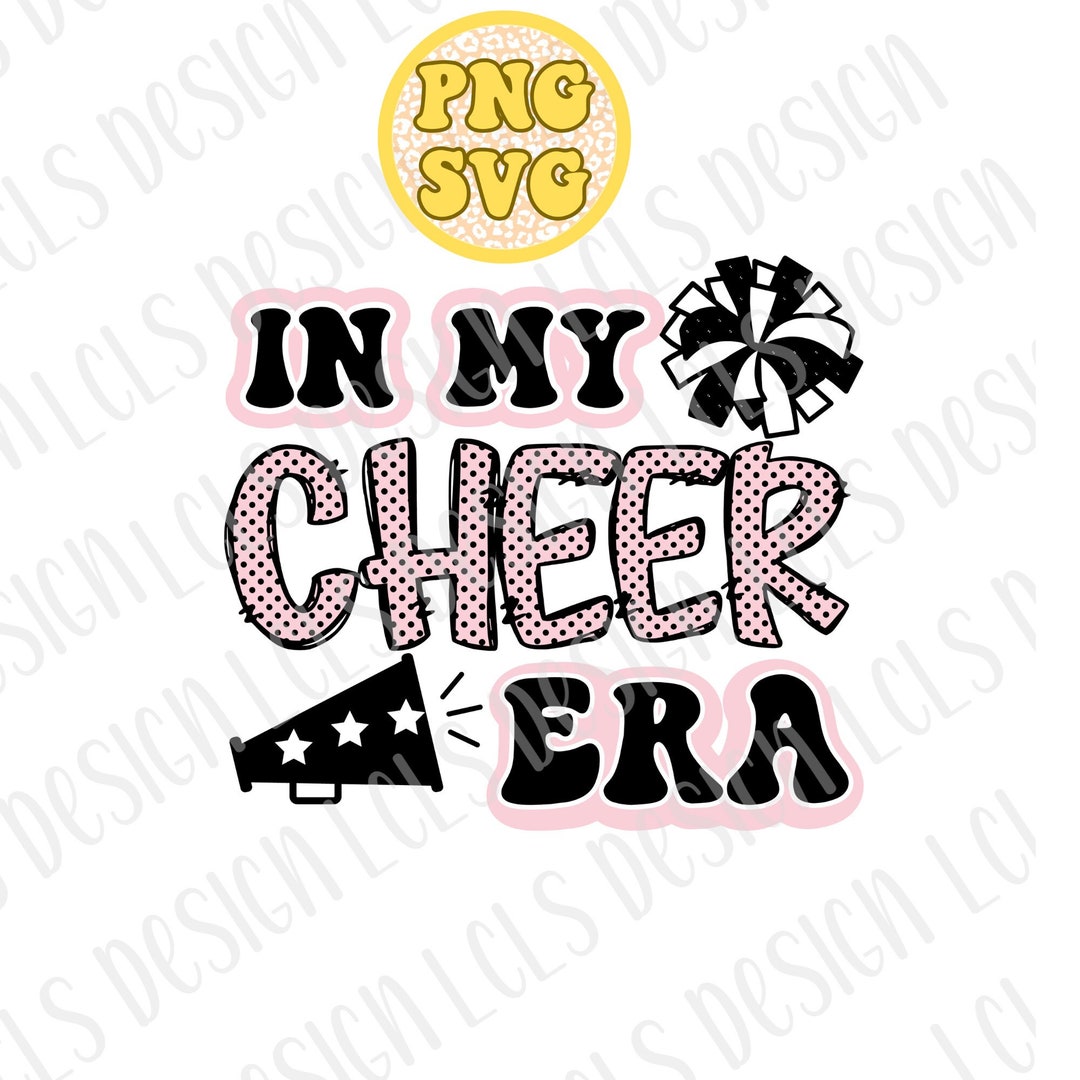 Cheer Svg in My CHEER Era Cheer Mom Svg Cheer Dad Svg - Etsy Australia