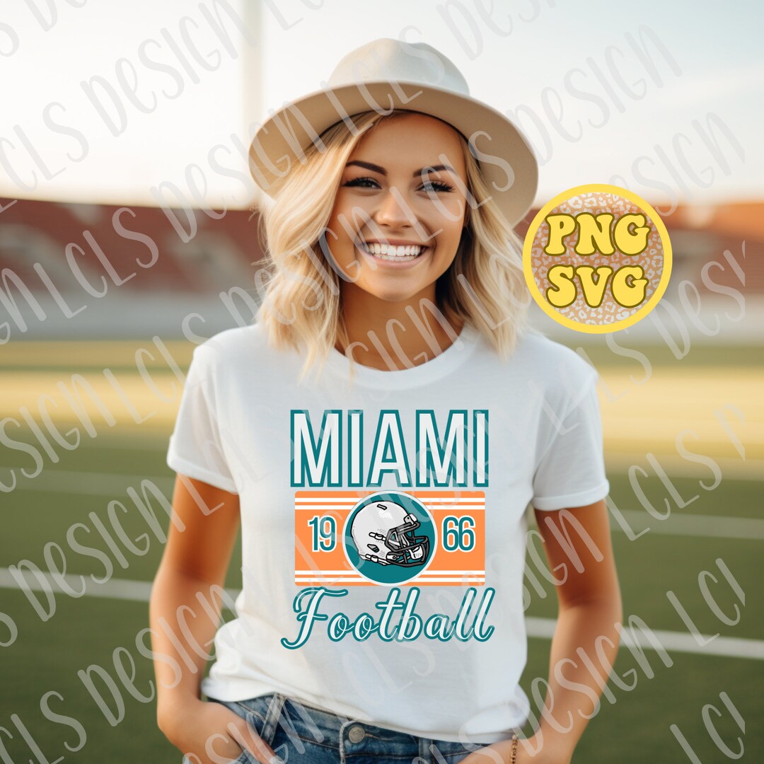 Miami Png Football Season Svg Touchdown Season Png Cricut Cut File for ...