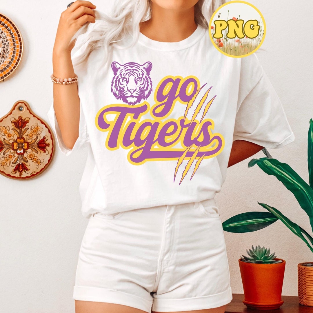 Tigers Png, Custom Tigers Png, Coquette Png, Geaux Png, Custom Sports ...