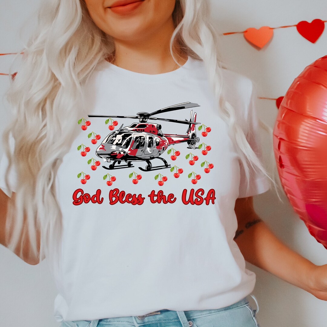 God Bless the USA Png, Helicopter Png, Coast Guard Helicopter, Cherry ...