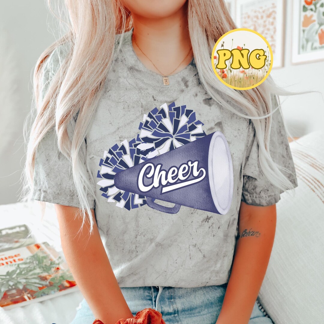 Navy Blue Cheer Coquette Png, Cheerleading Png, Cheerleader Png, Cheer ...