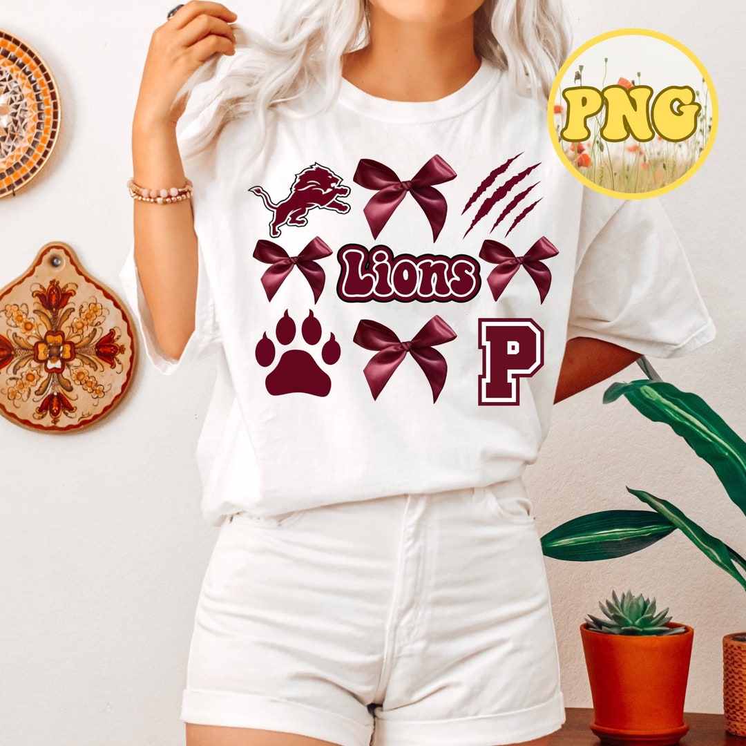 Lions Png, Custom Lions Png, Coquette Png, Coquette Bows Png, Custom ...