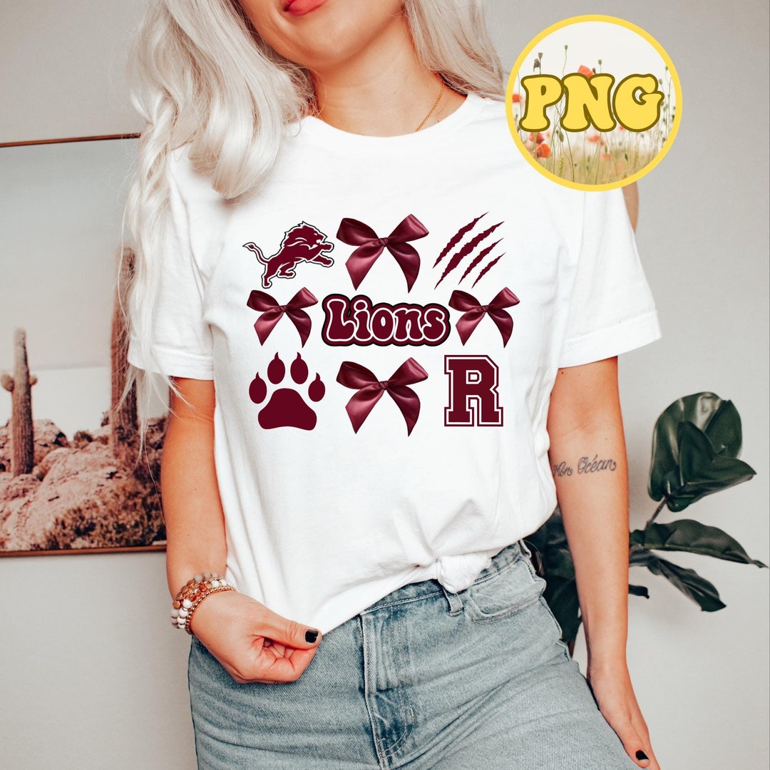 Lions Png, Custom Lions Png, Coquette Png, Coquette Bows Png, Custom ...