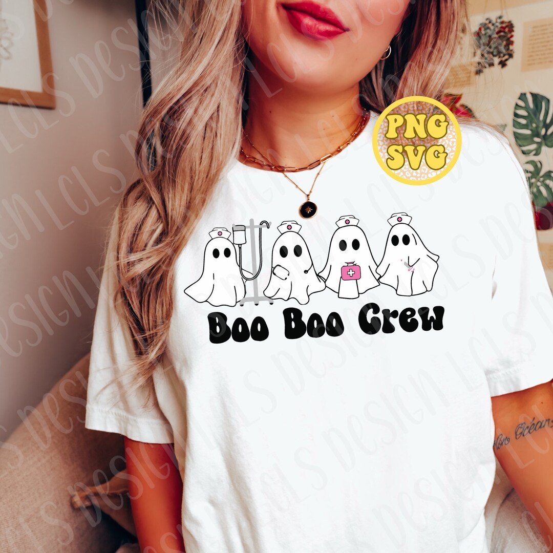 Boo Boo Crew Png, Boo Boo Crew Svg, Nurse Clipart File, Nurse Svg ...