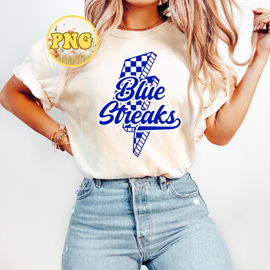 Blue Streaks Png, Custom Team Mascot Png, Streaks Png, Blue Png, Custom ...