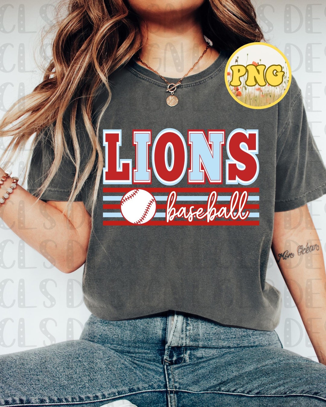 Lions Baseball Png, Custom Lions Png, Custom Sports Png, Custom Sports ...