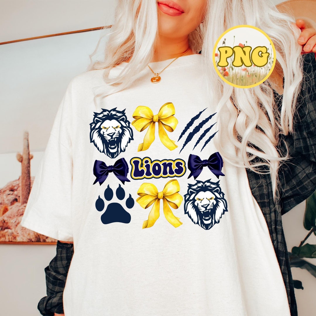 Lions Png, Custom Lions Png, Coquette Png, Coquette Bows Png, Custom ...