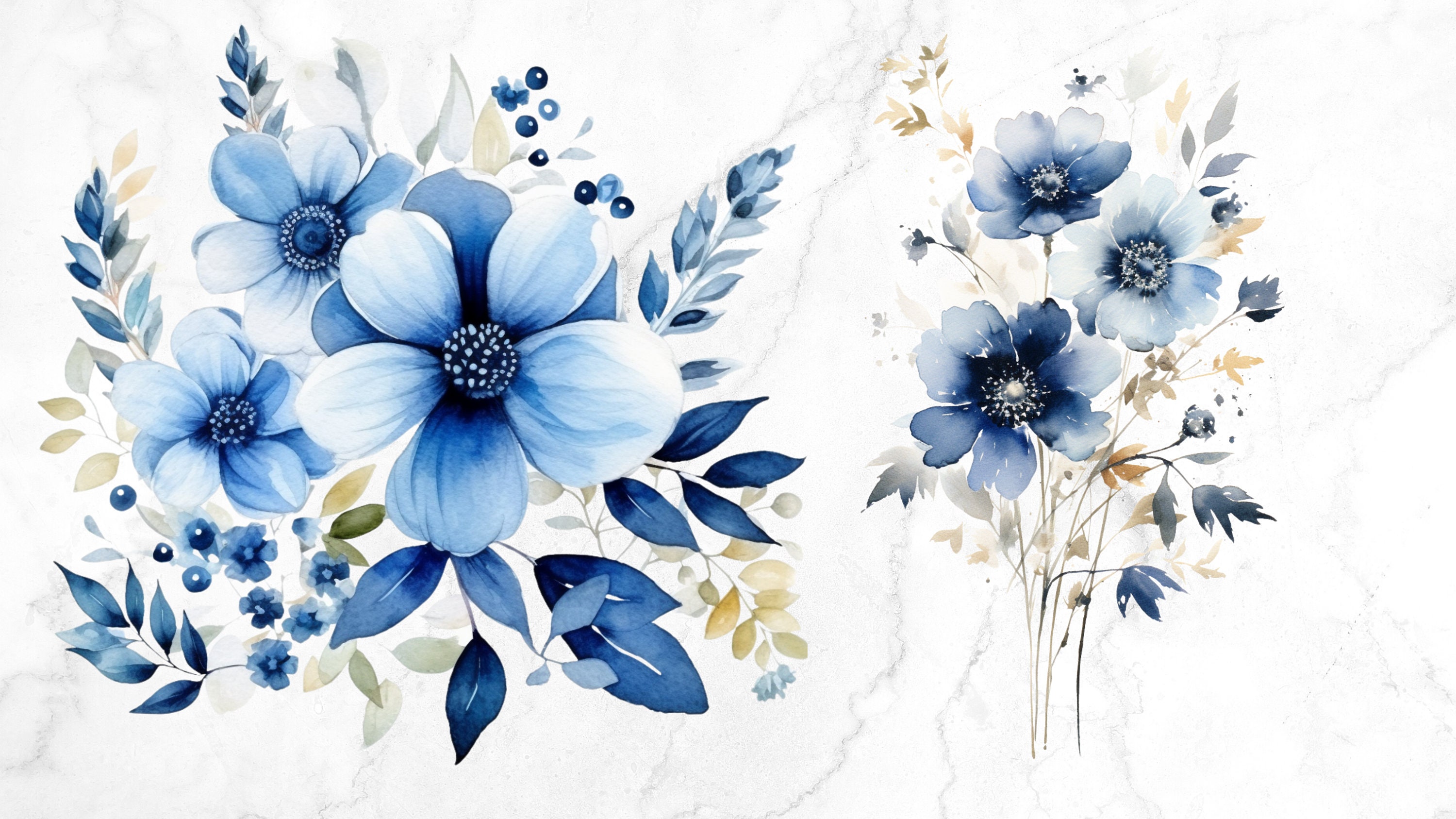 Navy Flowers Clipart | Navy Flowers Cliparts, Book, Tea, Greek ...