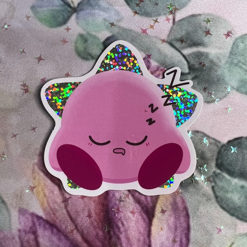 Kirby Sticker - Etsy