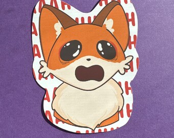 Cute Kawaii Pokemon Flareon Blep Sticker Holographic - Etsy