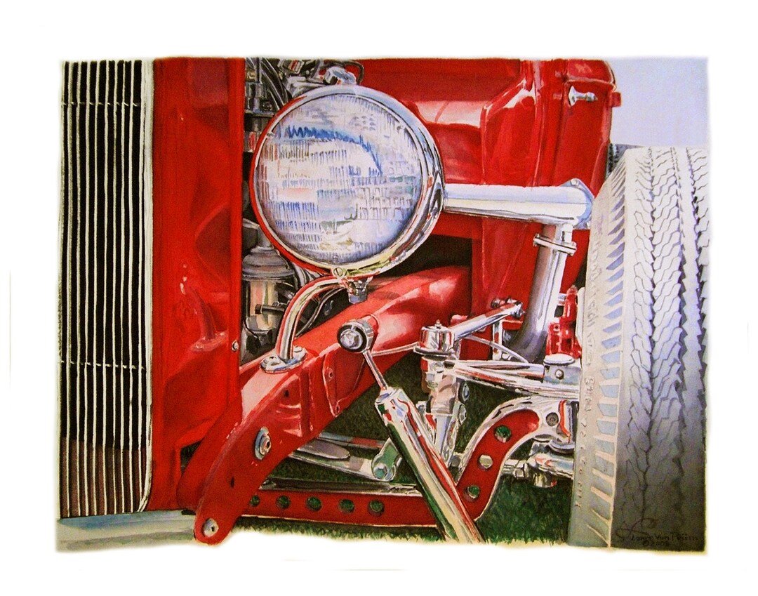 34 Ford Highboy 34 Hot Rod Classic - Etsy