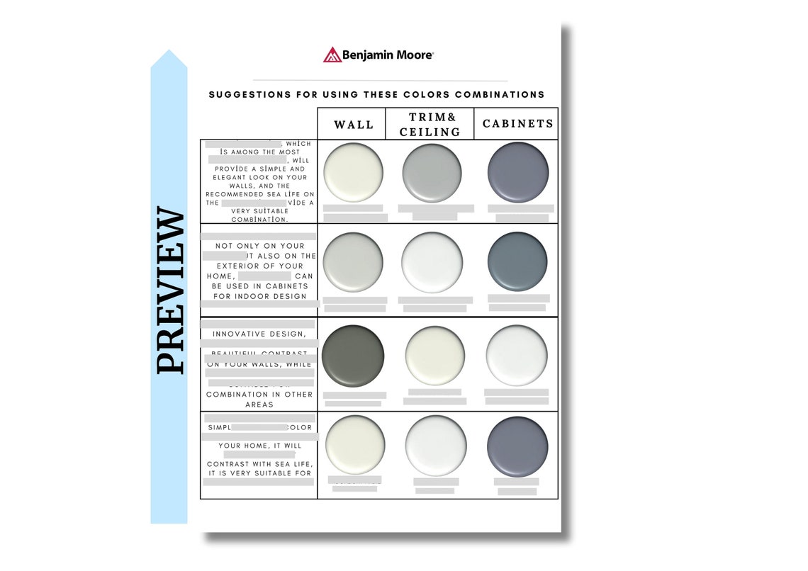 Benjamin Moore Iron Ore Palette Iron Ore Kitchen Cabinets - Etsy