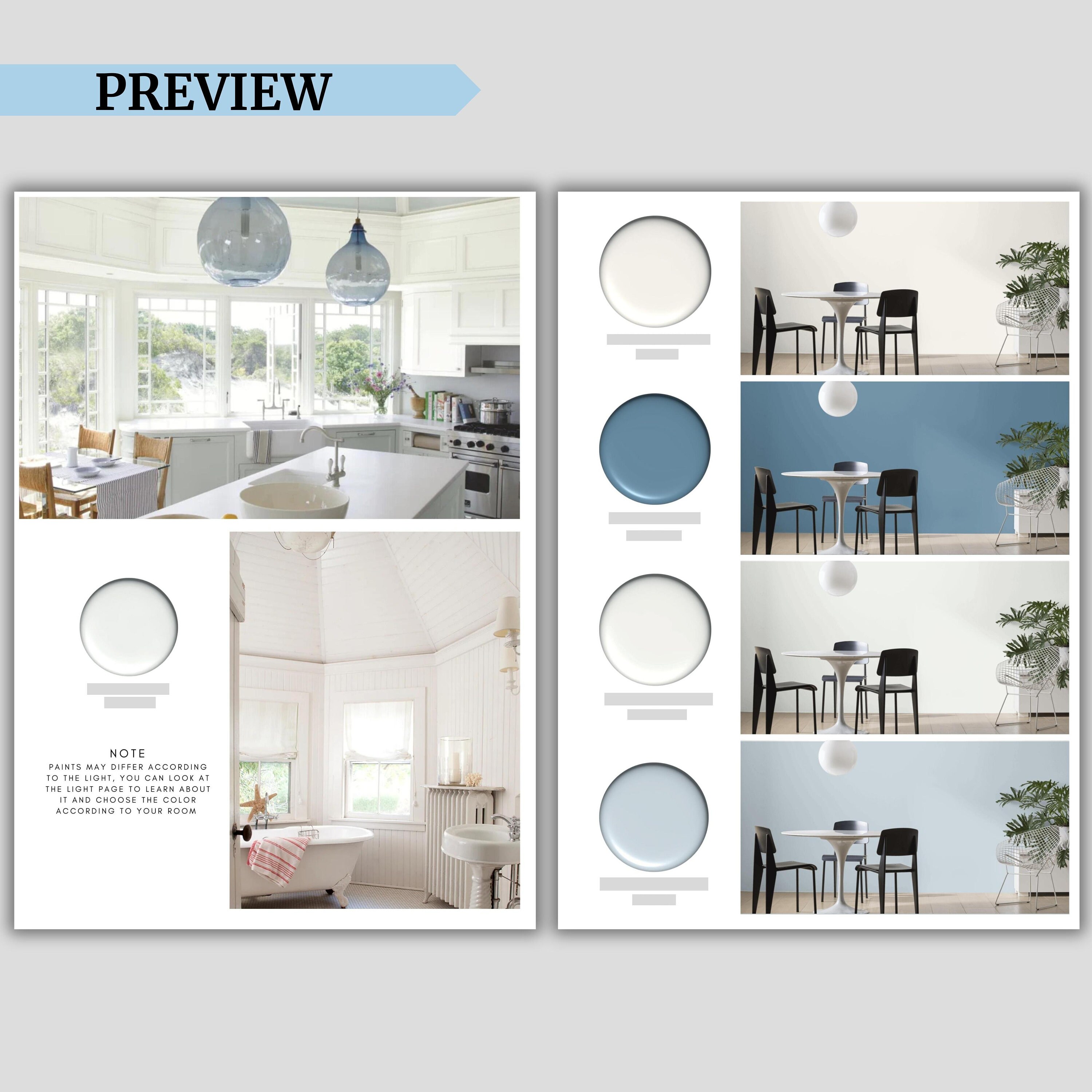 Paletas De Colores Históricas Para Exteriores De Benjamin Moore