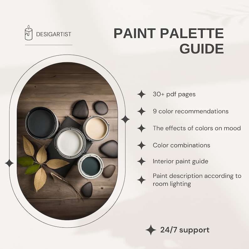 White Dove Color Palette: Modern Farmhouse Paint Scheme (PDF) - Etsy